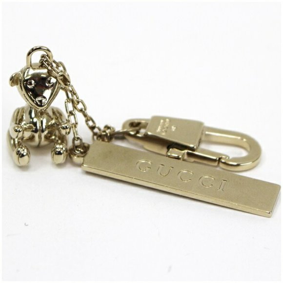 Gucci | Accessories | Gucci Charm Key Ring Bear Motif Gucci Accessory ...